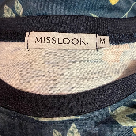 MISSLOOK | Tops | Misslook Floral Long Sleeve Top | Poshmark